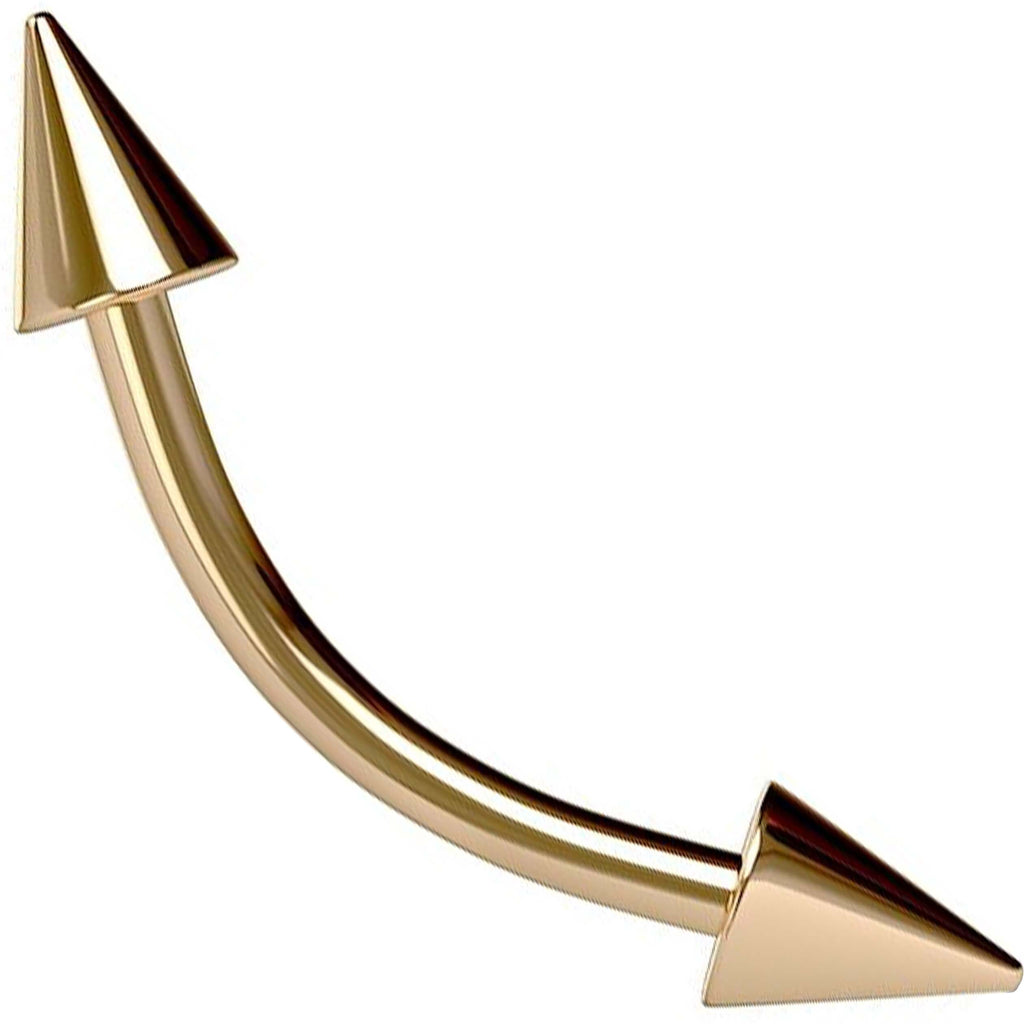 Eyebrow Piercing Spike rose – PiercingXXL