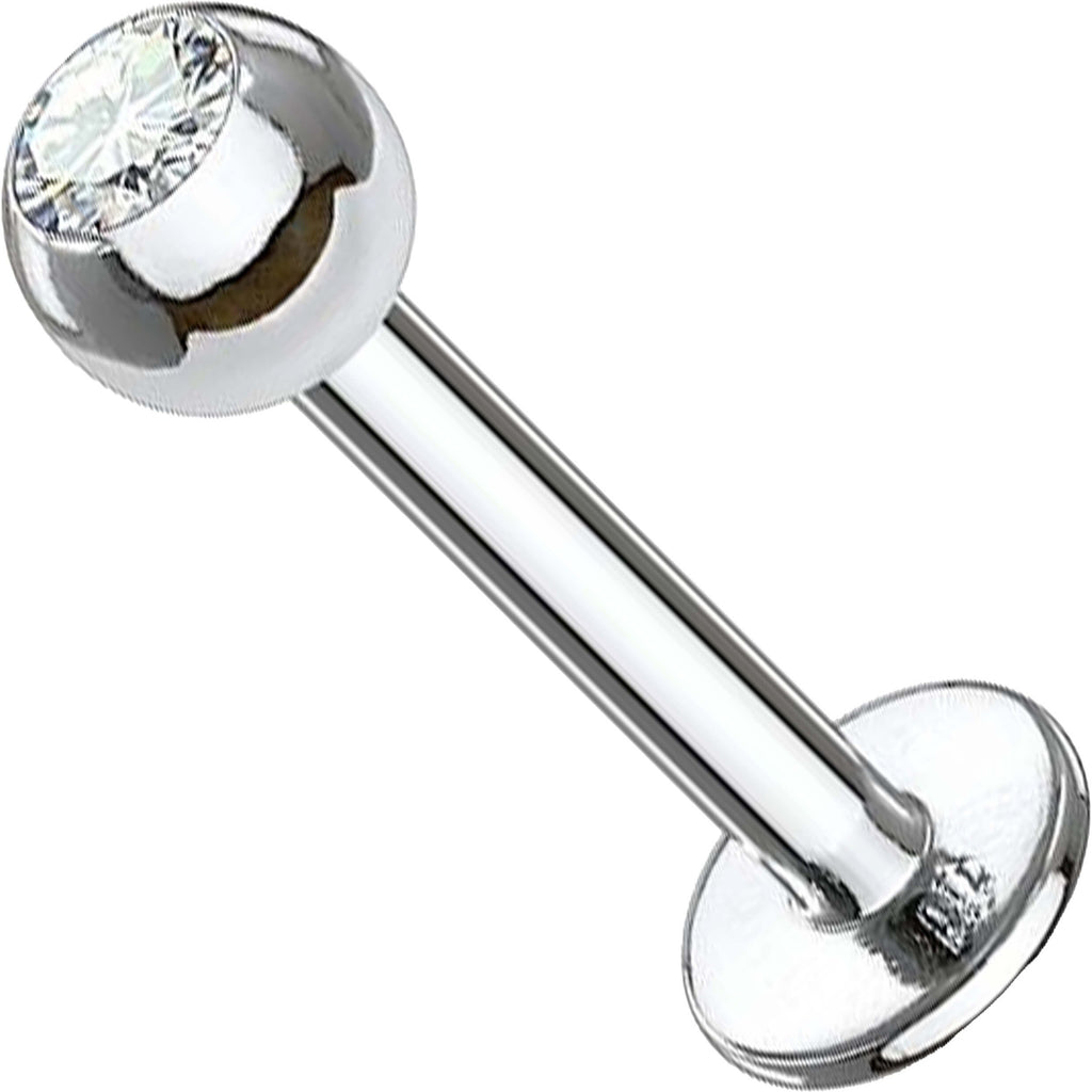 Labret Ball Zirconia – PiercingXXL
