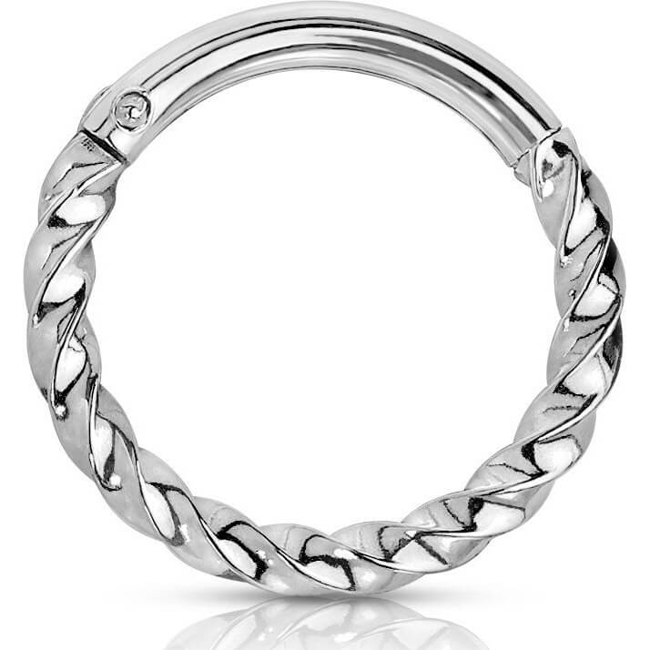 Ring Twisted Clicker – PiercingXXL