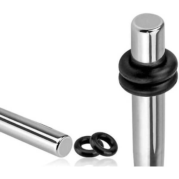 Silver O-Rings Silicone, 5 pieces – PiercingXXL